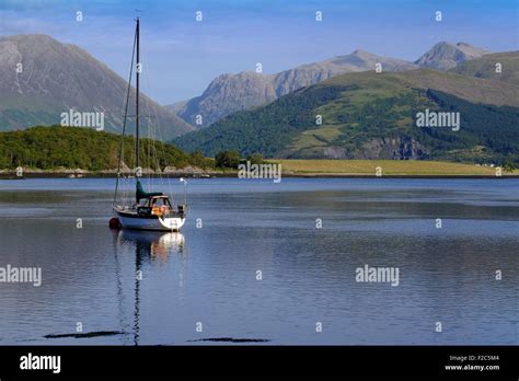 Loch Leven Near Glencoe Scotland Stock Photo Alamy