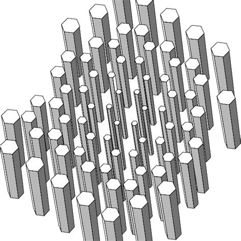 an example of nonuniform two dimensional honeycombed graphite type