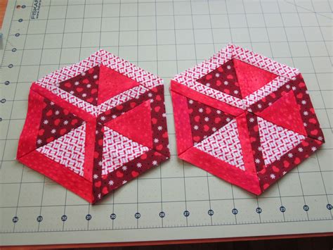 Nana Made It Hollow Cube Quilt Block