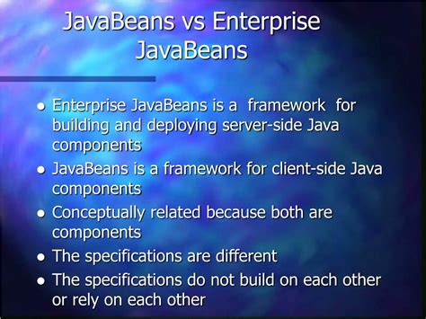 Ppt Enterprise Javabeans Powerpoint Presentation Free Download Id