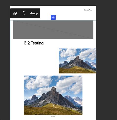 Styles View Large Image Overflows Page Container · Issue 46612 · Wordpressgutenberg · Github