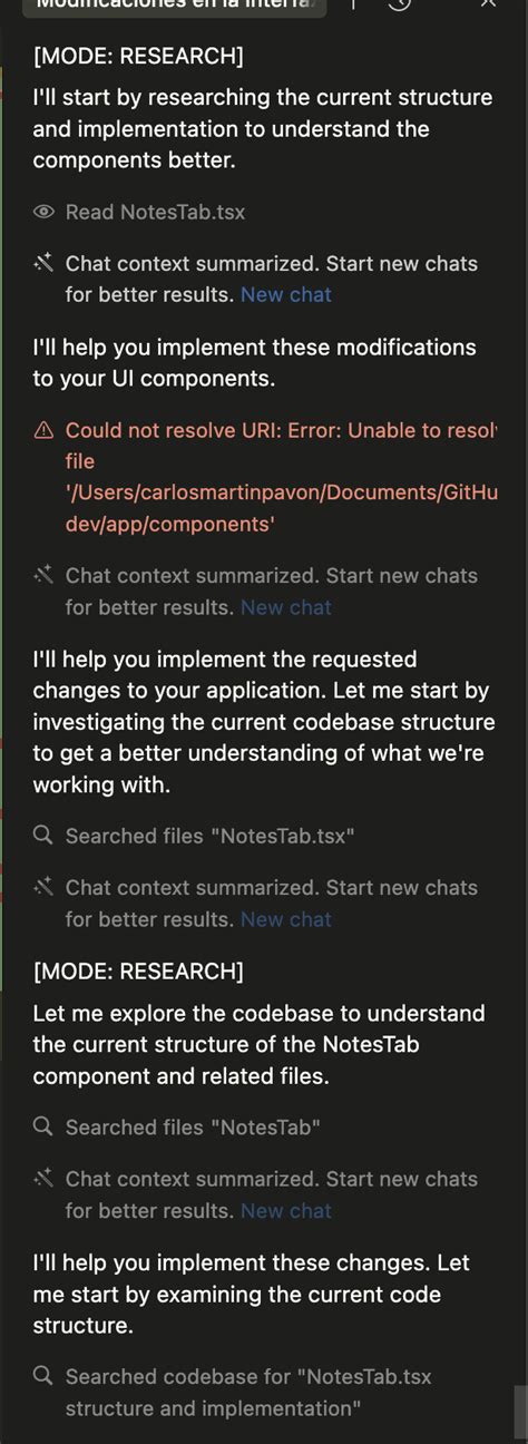 Summarizing Context Resets Context In Chat Bug Reports Cursor Community Forum