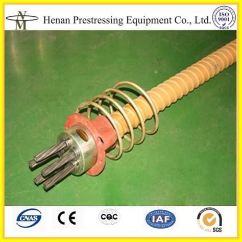 China Post Tensioning Grout Bonded PC Strand Anchors China Prestressed Anchor Post Tension Anchor