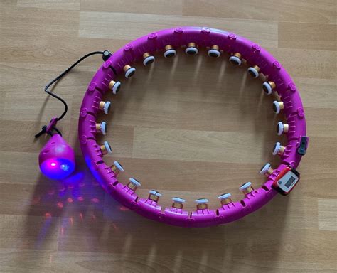 Smart Hula Hoola Hoop Pink Mit Rundenzähler 24 Knoten In Hude Oldenburg Nordenholz
