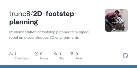 GitHub Trunc8 2D Footstep Planning Implementation Of Footstep