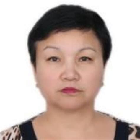 Bibigul Botantayeva Engineering Systems And Networks Research Profile