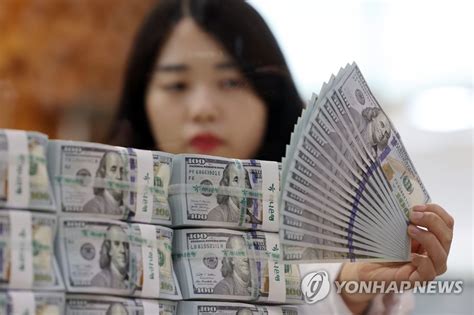 7월 외환보유액 2개월째 증가35억달러 늘어난 4천218억달러 연합뉴스