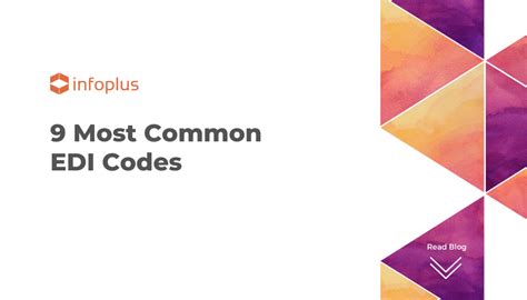 Most Common EDI Codes