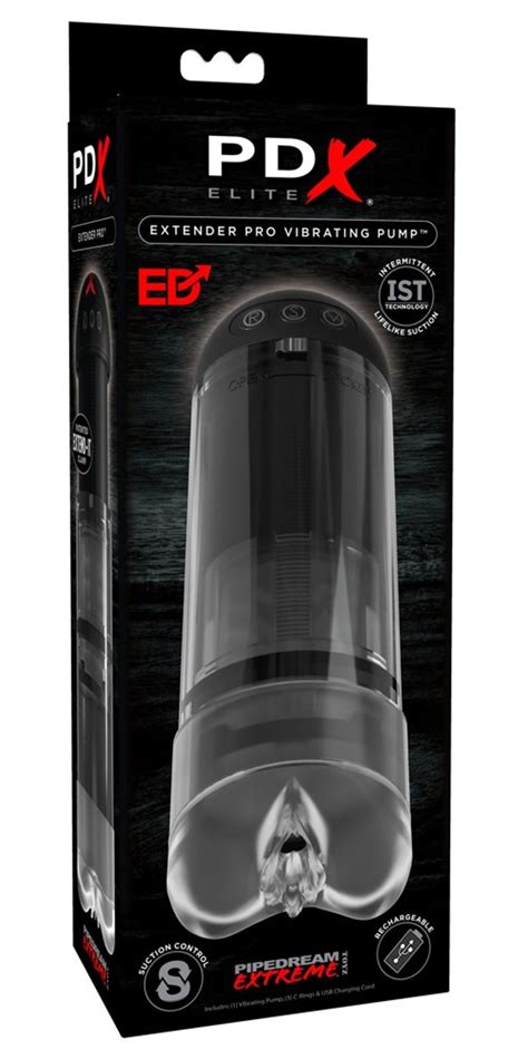 Deep Love Pipedream Extreme Elite Extender Vibrating Penis Pump