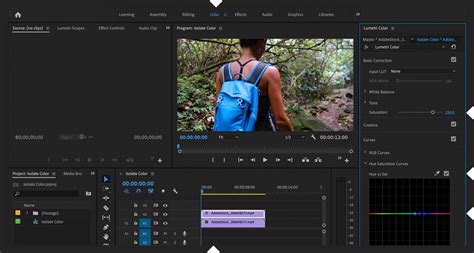 Isolate And Change A Color In A Video Adobe Premiere Pro Tutorials