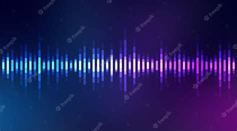 Premium Vector Waves Of The Equalizer Audio Wave Talking Voice