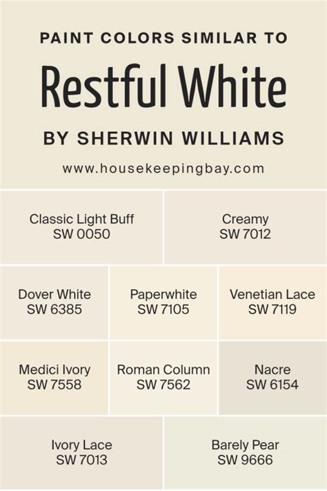 Restful White Sw 7563 By Sherwin Williams Housekeepingbay
