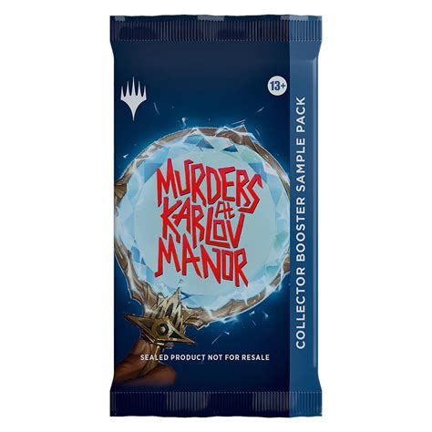 Magic The Gathering Murders At Karlov Manor Collector Booster Box Jet Cards
