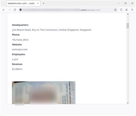 Marine Services Provider Swire Pacific Offshore Hit By Ransomware