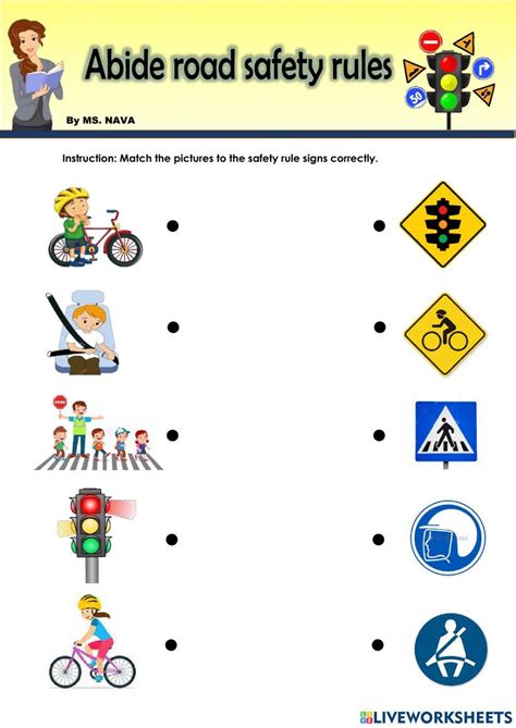 Safety Rules Live Worksheets 41 Off