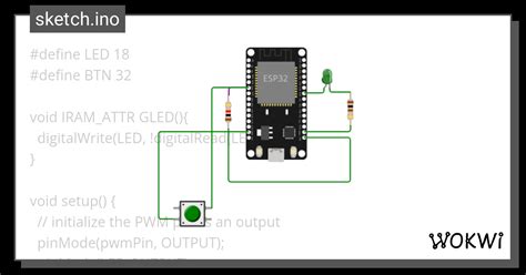 Esp32 Pwm Exam Copy Wokwi Esp32 Stm32 Arduino Simulator