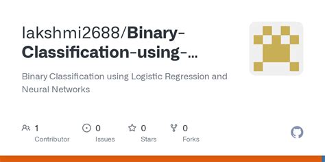 Github Lakshmi2688binary Classification Using Logistic Regression