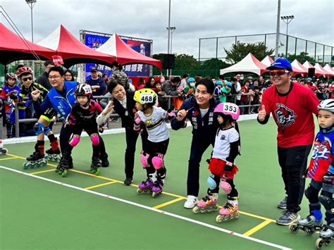 第九屆頭份市市長盃滑輪溜冰錦標賽在頭份溜冰場隆重登場