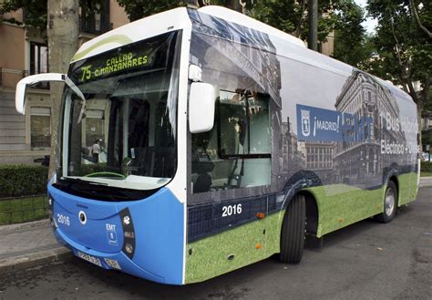 Madrid Estrena Primera Línea De Autobús Eléctrico De Carga Sin Contacto