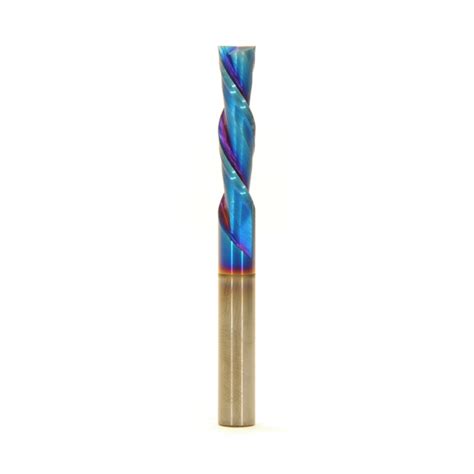 Mlcs Blue Ice Spiral Downcut Router Bits