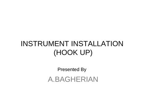 Pdf Hookup Drawings Dokumen Tips