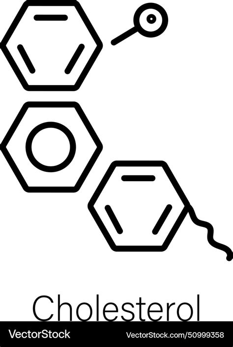 Cholesterol Royalty Free Vector Image Vectorstock
