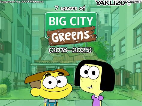 7 Years Of Big City Greens By Yakl120doesart On Deviantart