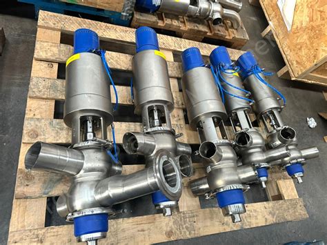 Never Used Alfa Laval Unique Actuated Valves Ppm Ltd