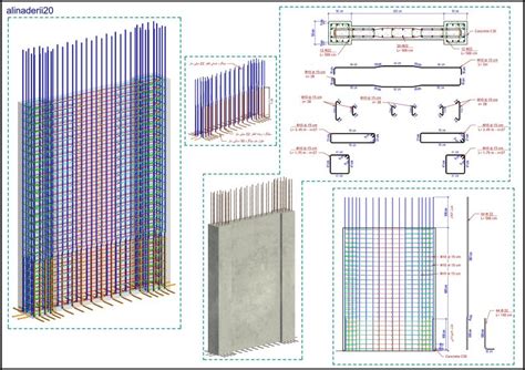 Bim Structure Revit Construction Buildinginformationmodeling Shear Wall Detailing Shear