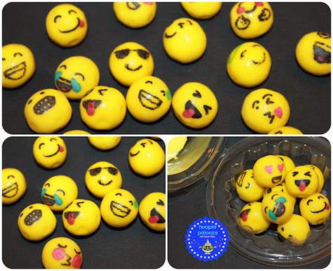 Hoopla Palooza Emoji Treat Boxes With Emoji Gumballs