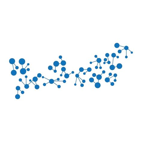 Premium Vector Molecule Vector Illustration Design