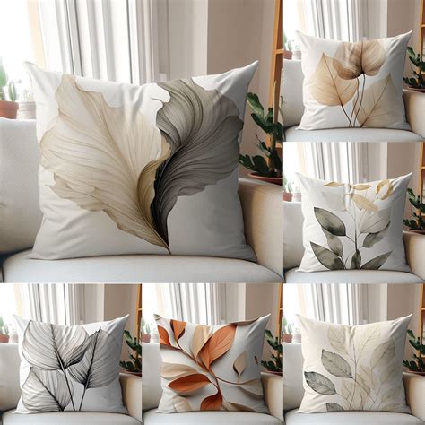 New Nordic Cushion Cover Square Sofa Linen Cushion Pillow Cover Living
