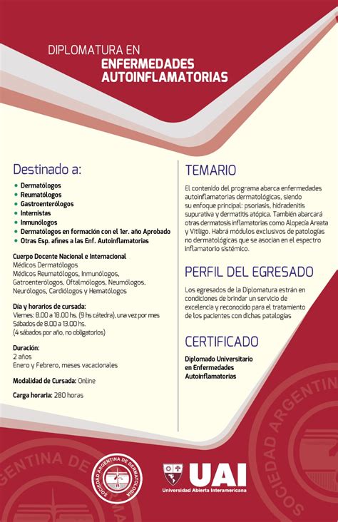 Diplomatura En Enfermedades Autoinflamatorias SAD