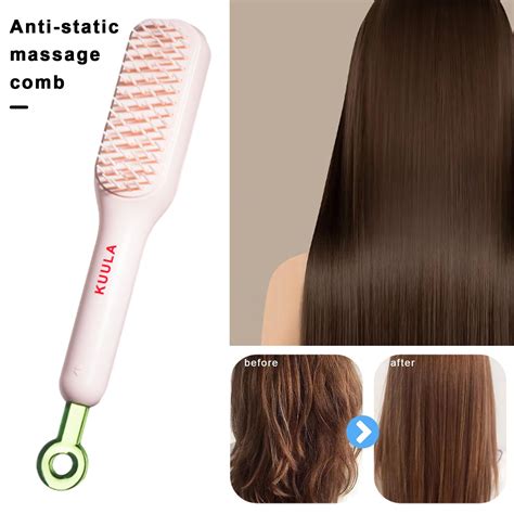 Zencart Telescopic Massage Comb Self Cleaning Anti Static One Pull