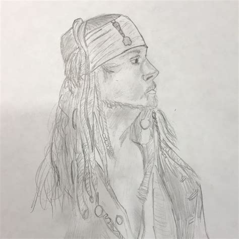 Капитан Джек Воробей Джонни Депп Джонни депп Капитан джек Рисунки