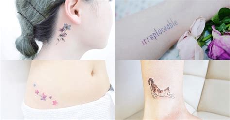 จิ๋วแต่แจ๋ว ไอเดียรอยสัก Tiny Tattoo สุดอ่อนหวานสไตล์ Jp บทความของ