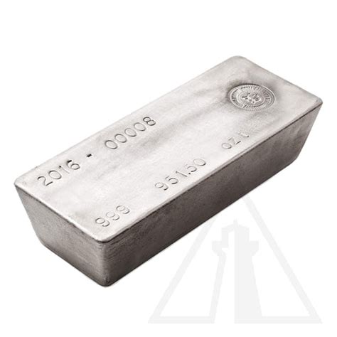 1000 Oz Silver Lbma Bar