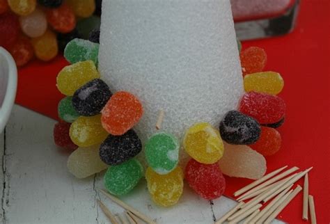 The Domestic Curator Whimsical Gumdrop Christmas Trees And Crafts