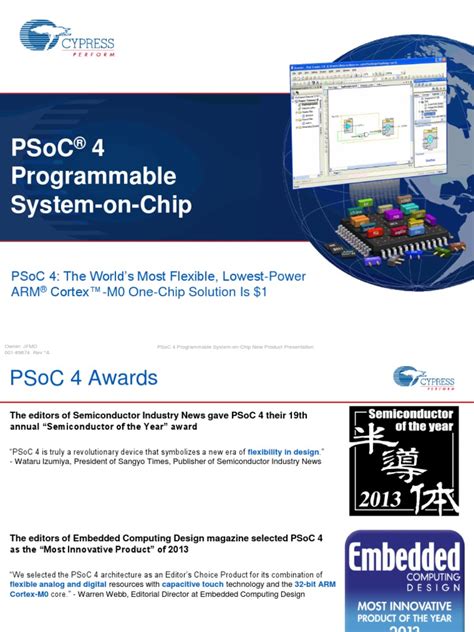 Chapter 1 Introduction To Psoc Pdf Information And Communications