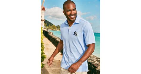 Tommy Bahama Disney Poolside Party Five Oclock Polo In Blue For Men Lyst