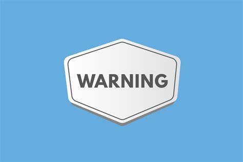 Warning Button Warning Sign Icon Label Sticker Web Buttons 15088749