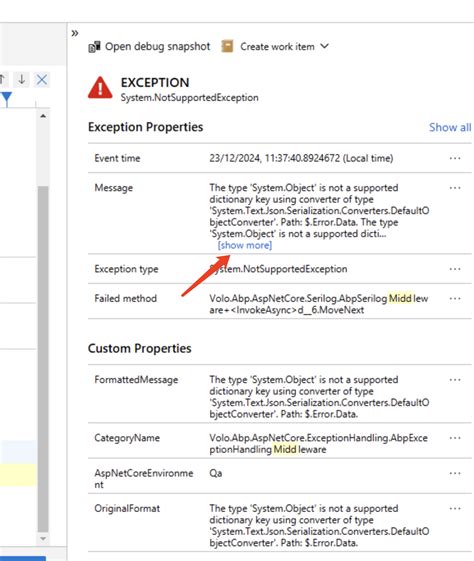 Error While Replacing Serilog For Azure Application Insights Telemetry 8528 Support Abpio