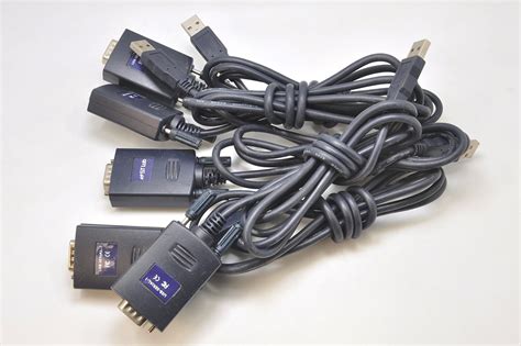 新到货1.5米长ST Lab U-224 USB to RS232 PL-2303HX芯片USB转串口COM口RS232 D-sub 9针接口 ...