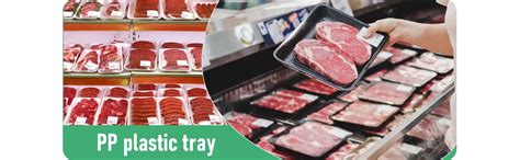 Polypropylene Food Trays For Frozen Meats Packaging Dongguan Ying