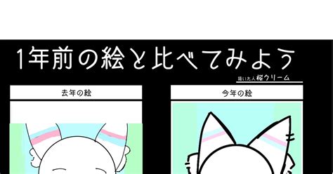 1年前の絵と比べてみよう 1年前の絵と比べてみよう！ 千葉県産ピーナッツのイラスト Pixiv