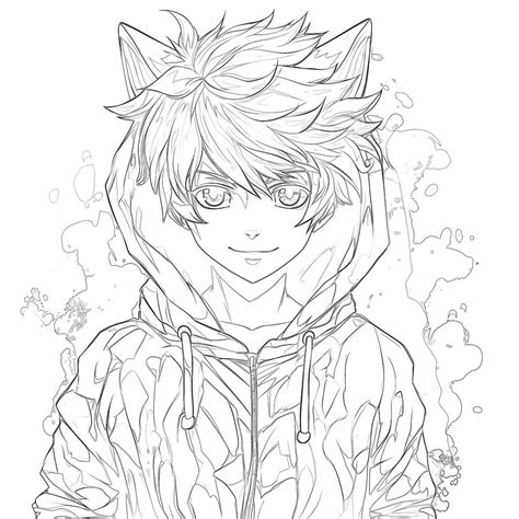 Anime Coloring Pages Coloring Pages Mimi Panda