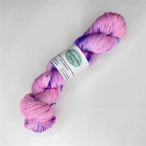 Blossom Pixie Falkland Sock Yarn Greenlambkin Yarn