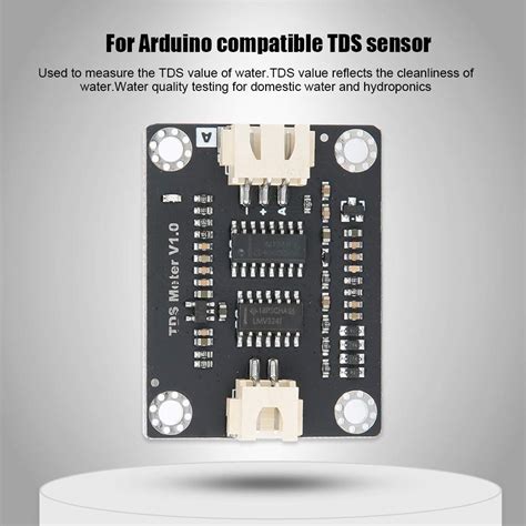 Buy Analog Tds Sensor Water Conductivity Sensor Module Board Kit Online