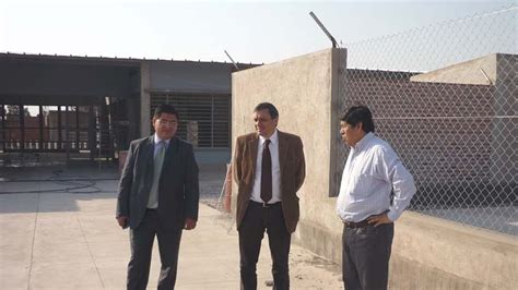 Recorrieron Las Obras Del Colegio Secundarion°36 De Monterrico