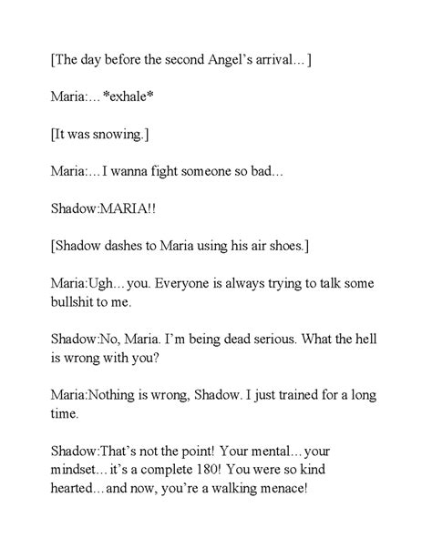 Sonic And Shadow Confrontation With Marias Menacing Transformation